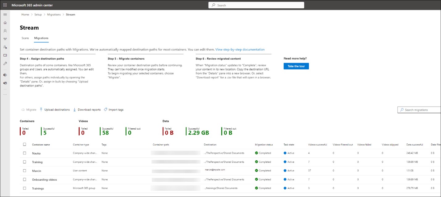 Migration of Data from Stream Classic to Stream SharePoint