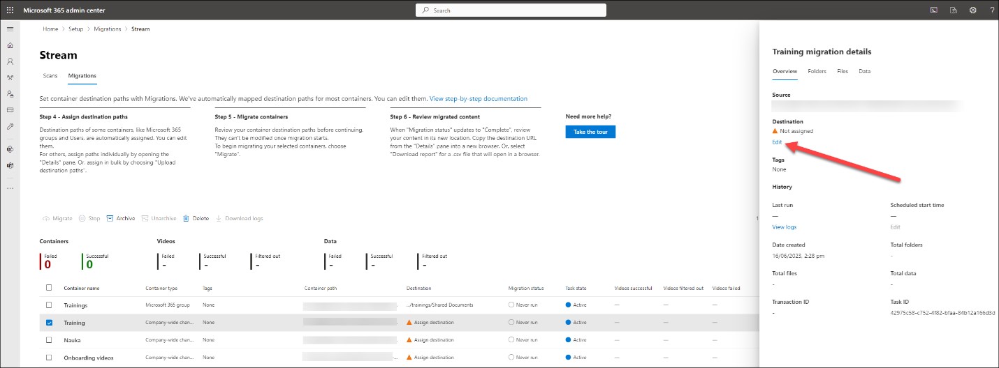 Migration of Data from Stream Classic to Stream SharePoint