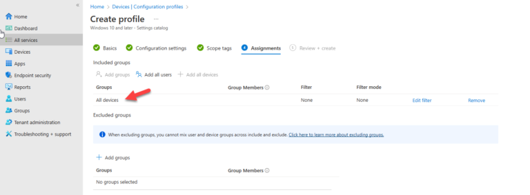 Learn Using Intune to Configure Start Policies for Windows Devices
