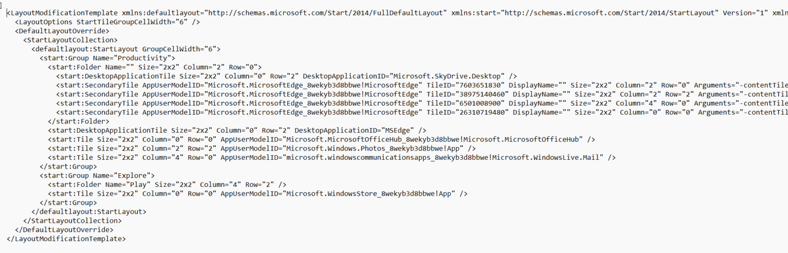Learn Using Intune to Configure Start Policies for Windows Devices