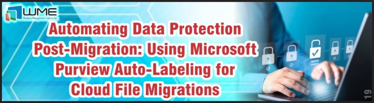 Automating Data Protection Post Migration